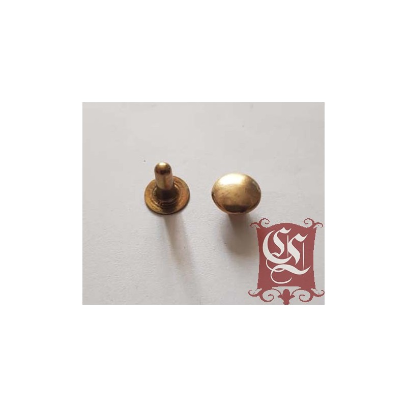 Rivets à emboitement en laiton x50 - Le Comptoir des Légendes